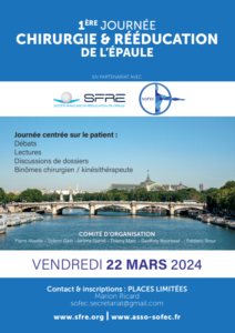 Intervenant lors de journée de rencontre organisée par la SFRE et la ...